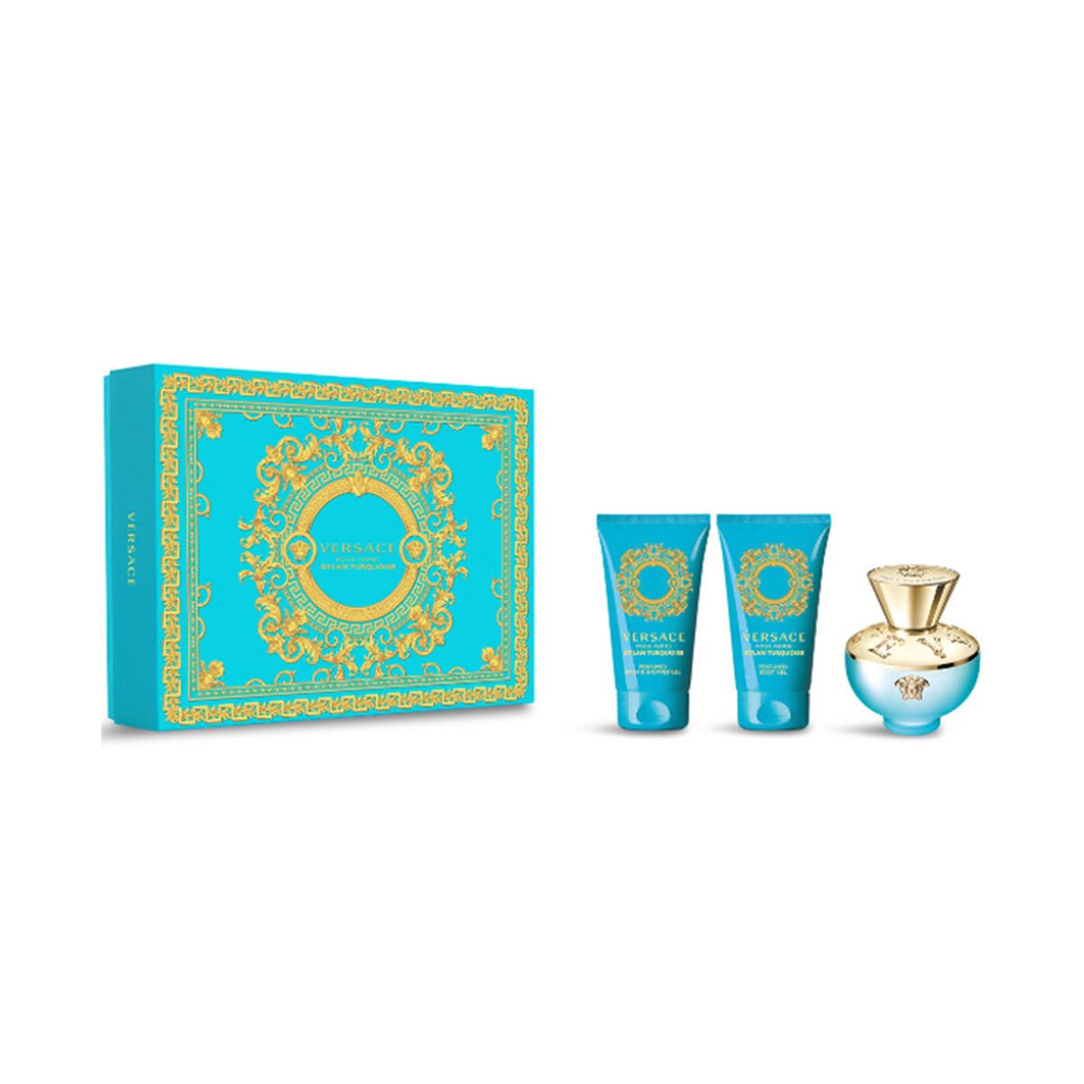 Shop Versace Dylan Turquoise Pour Femme Body Essentials Set