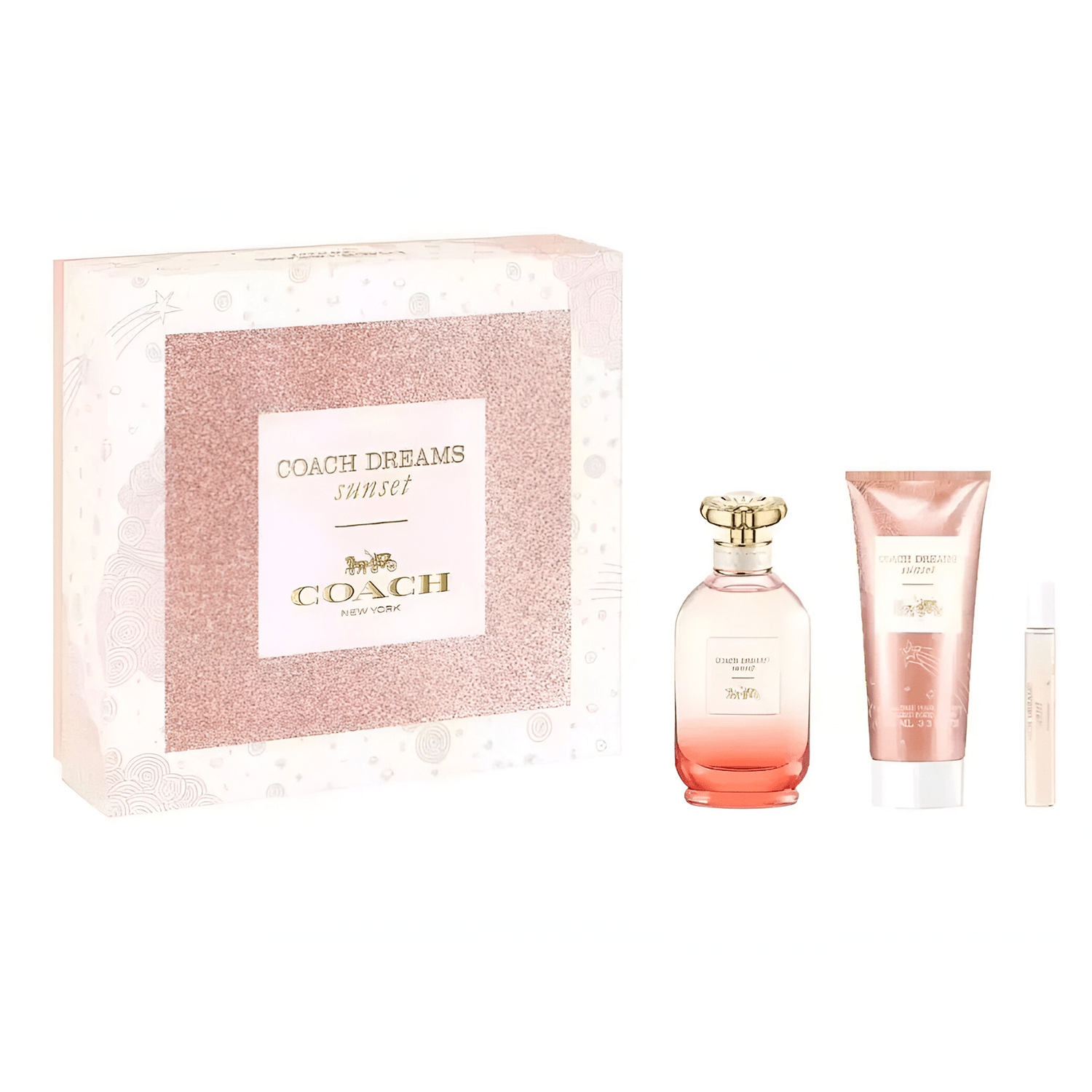 تسوق مجموعة لوشن الجسم Coach Dreams Sunset EDP للنساء in Qatar