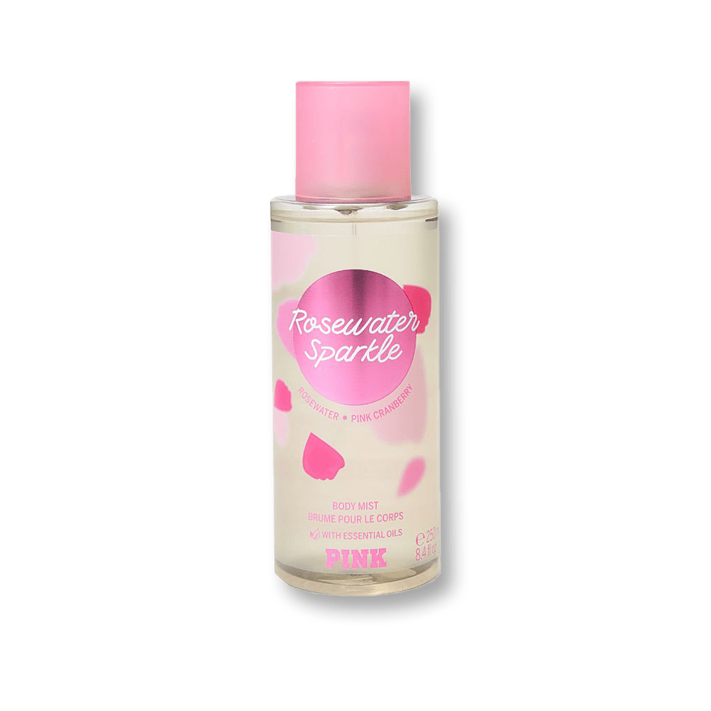 Shop Victoria's Secret Pink Rosewater Sparkle Body Mist | My Perfume ...