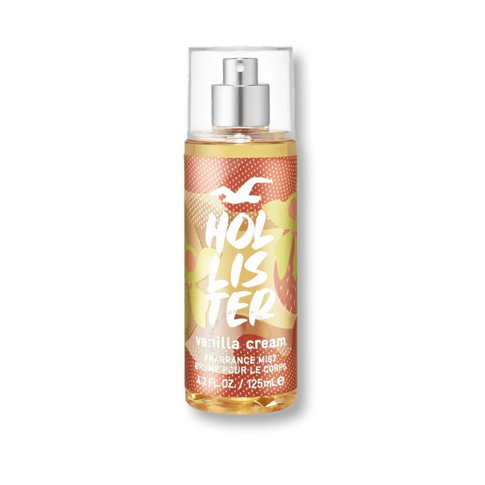 Shop Hollister Vanilla Cream Body Mist | My Perfume Shop Qatar